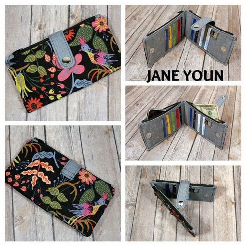 Swoon Patterns: Pearl Wallet Clutch PDF Vintage Wallet | Etsy