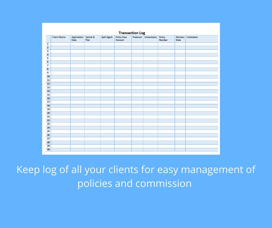 Life Insurance Agent Tools - Client Worksheet Kit - Etsy