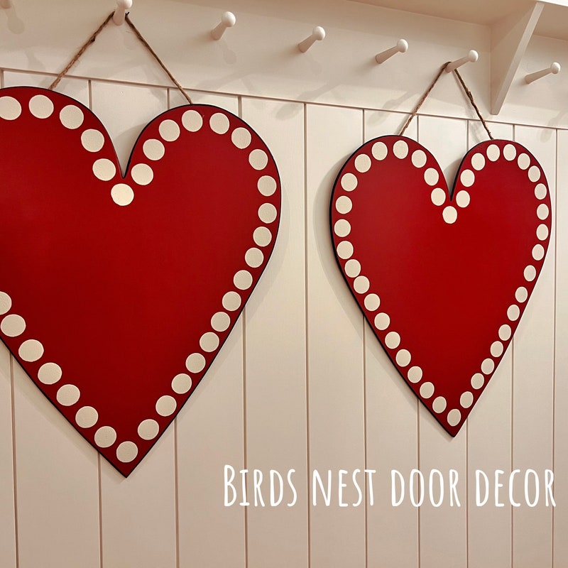 Hand Painted Heart - Etsy