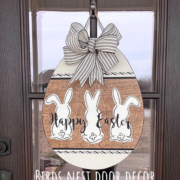 Spring Door Hanger - Etsy