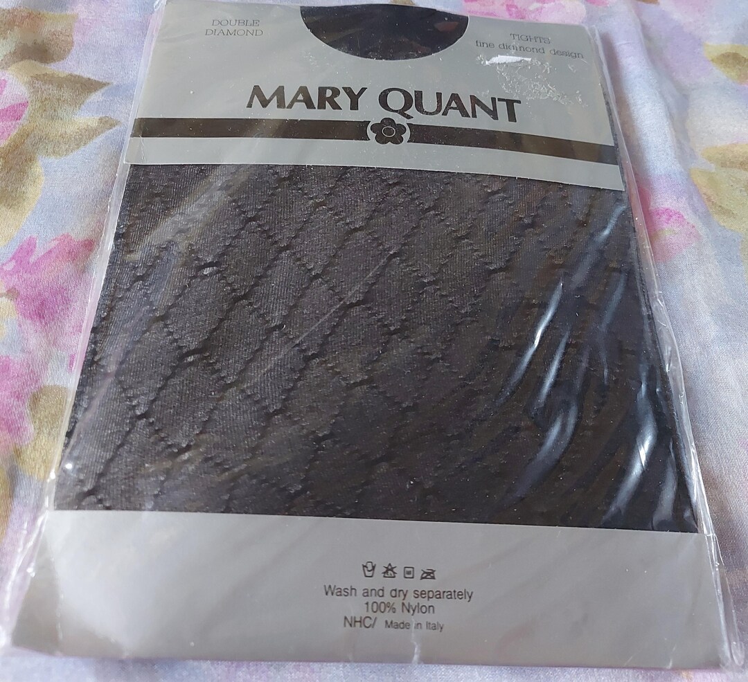 Vintage Mary Quant Double Diamond One Size Tights - Etsy