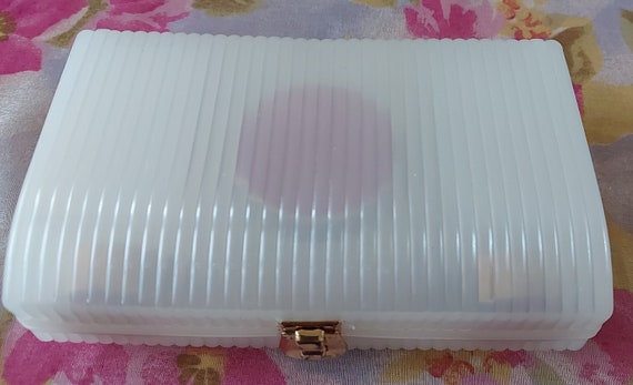 Vintage Sirram 'Beauty Box' Plastic Travel Vanity Ca… - Gem