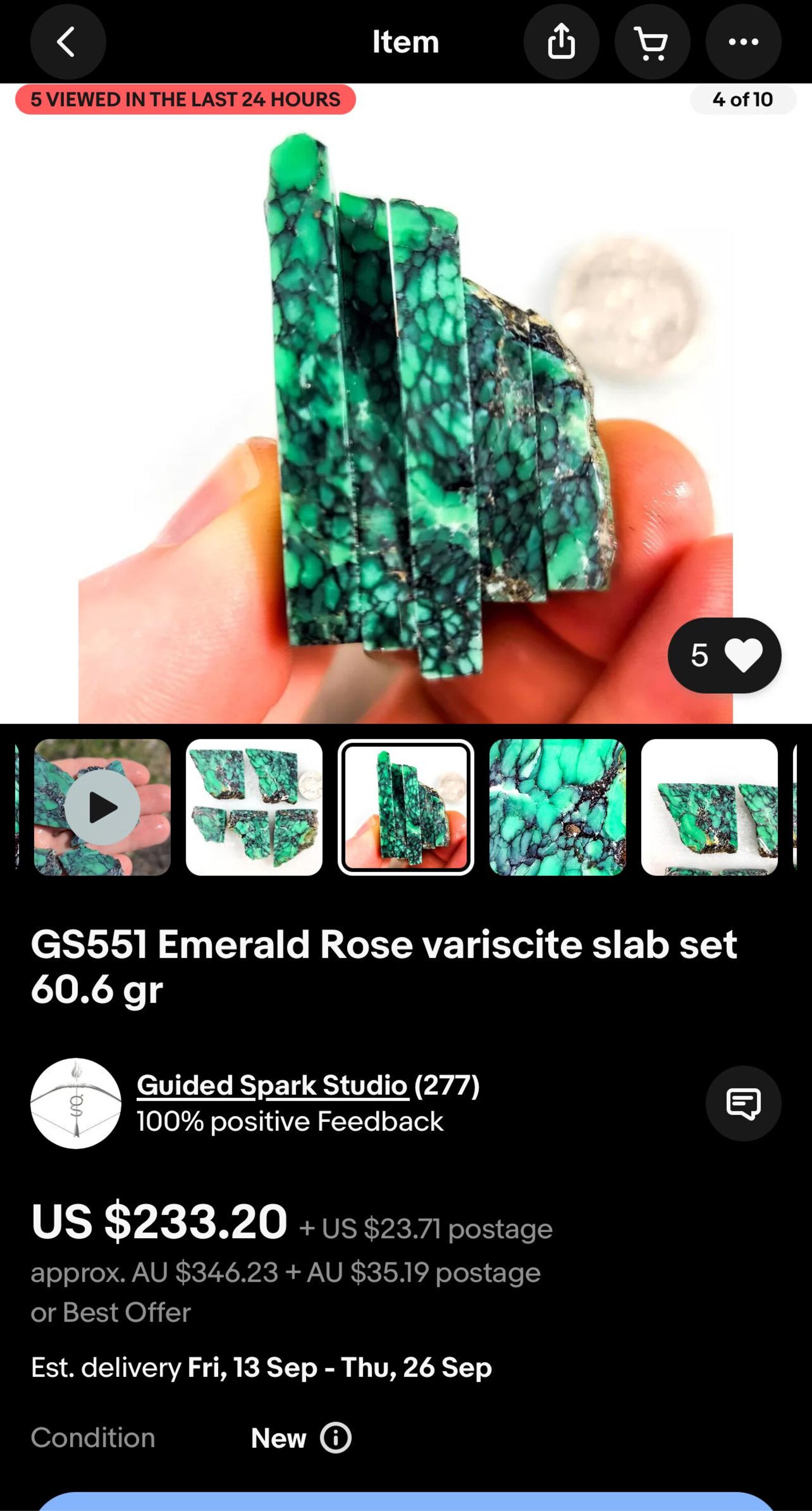 Variscite Rough Stone Apple Green Black Webbing 2650g Natural Emerald ...