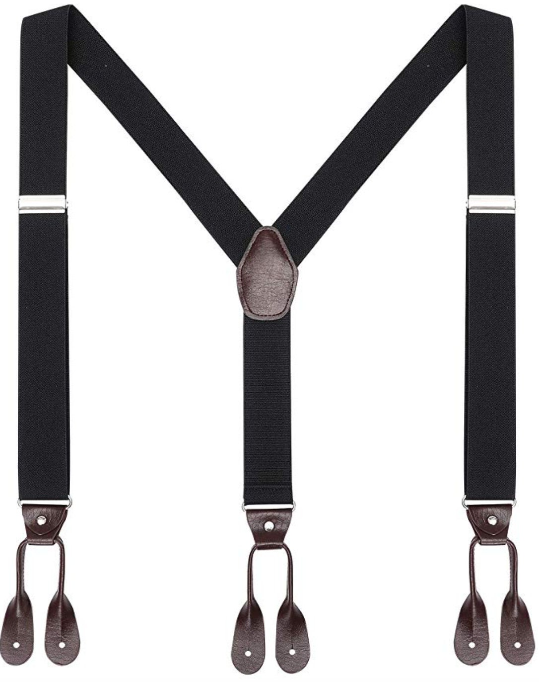 Set of 14 Monogrammed Mens Suspenders // Wedding Personalized | Etsy