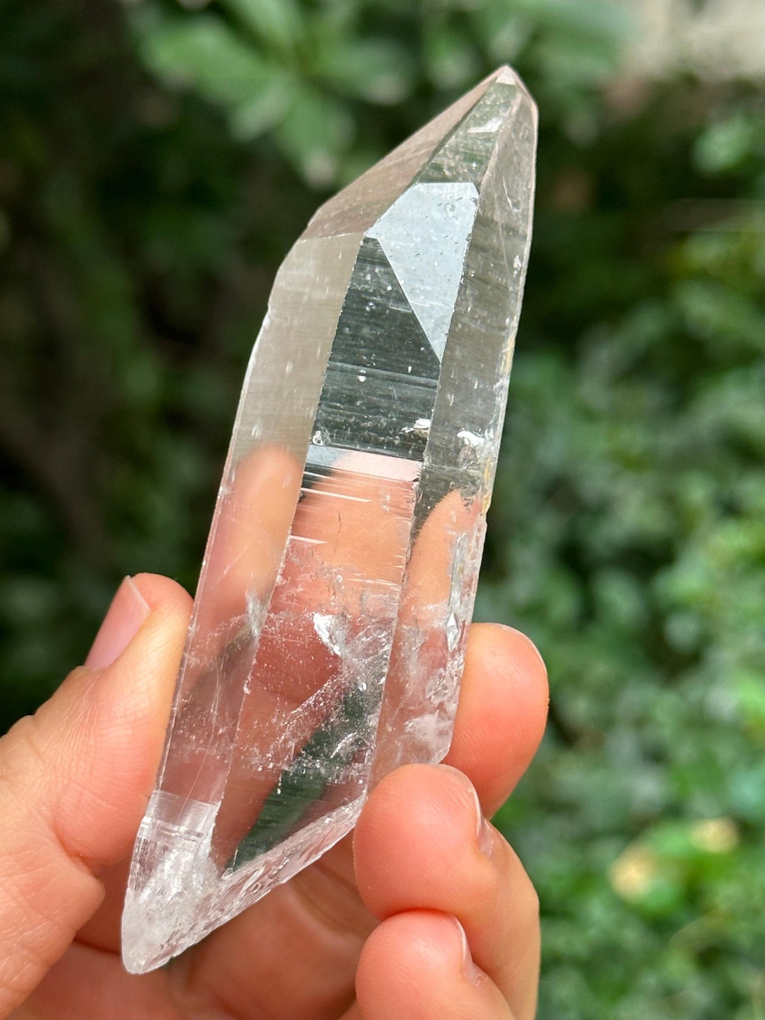 Clear Shining Himalayan Double Terminated Isis Diamond Window Crystal ...