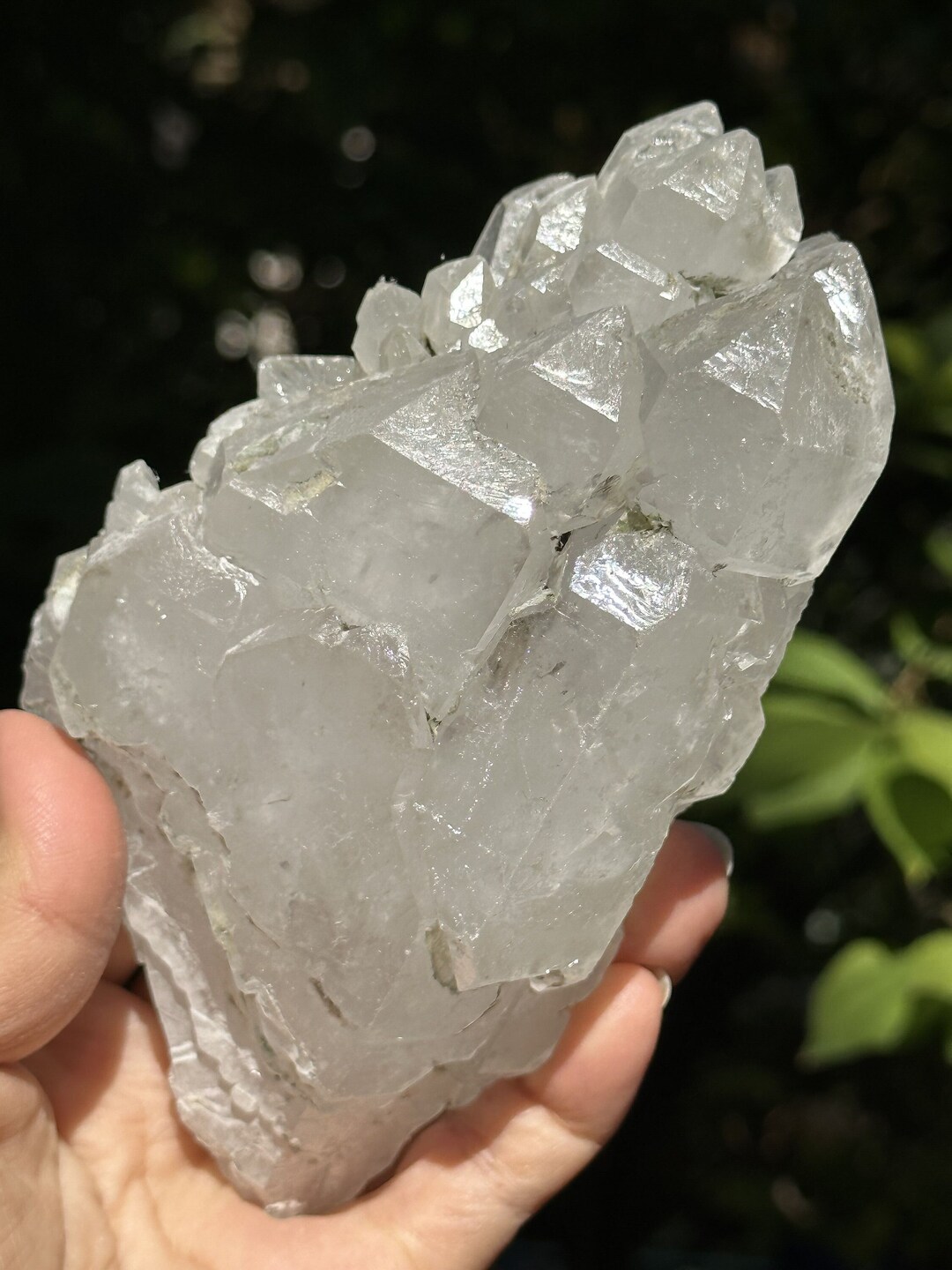 Natural Himalaya Clear Castle Crystal Quartz Point/raw Milk White ...