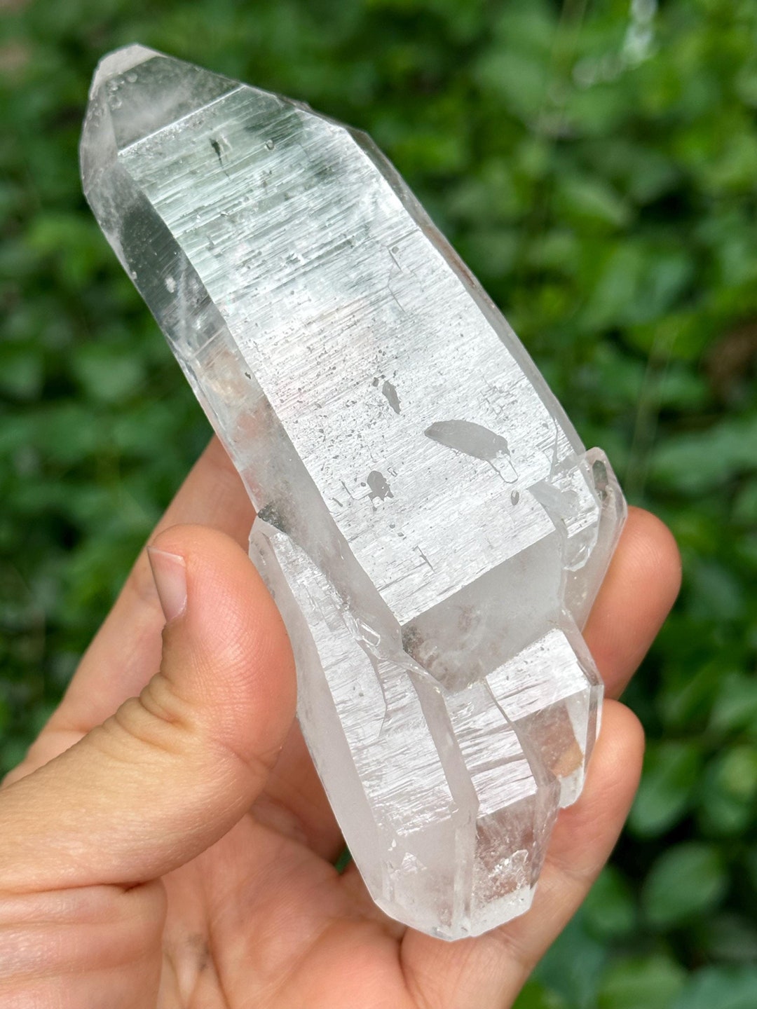 Himalayan Double Terminated Tabular Crystal Record-keeper Quartz ...