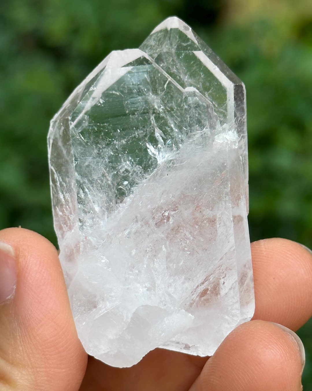Himalayan Faden Quartz Crystal Double Terminated Tabular Crystal From ...