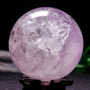 2.64 Natural Large Amethyst Ball/crystal Sphere/amethyst Sphere ...