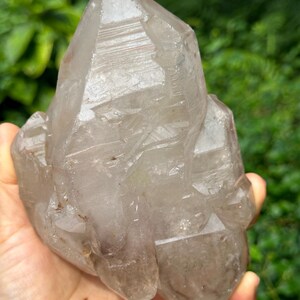 Rare Double Terminated Elestial Enhydro Quartz Crystal-moving Liquid ...