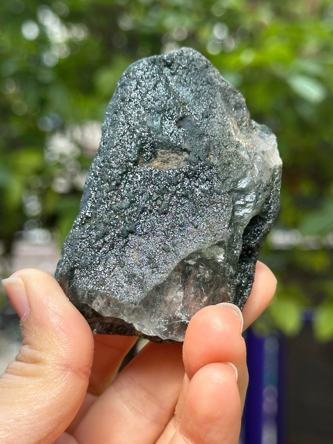 Shining Raw Himalayan Green Phantom Crystal Quartz Point/chlorite ...