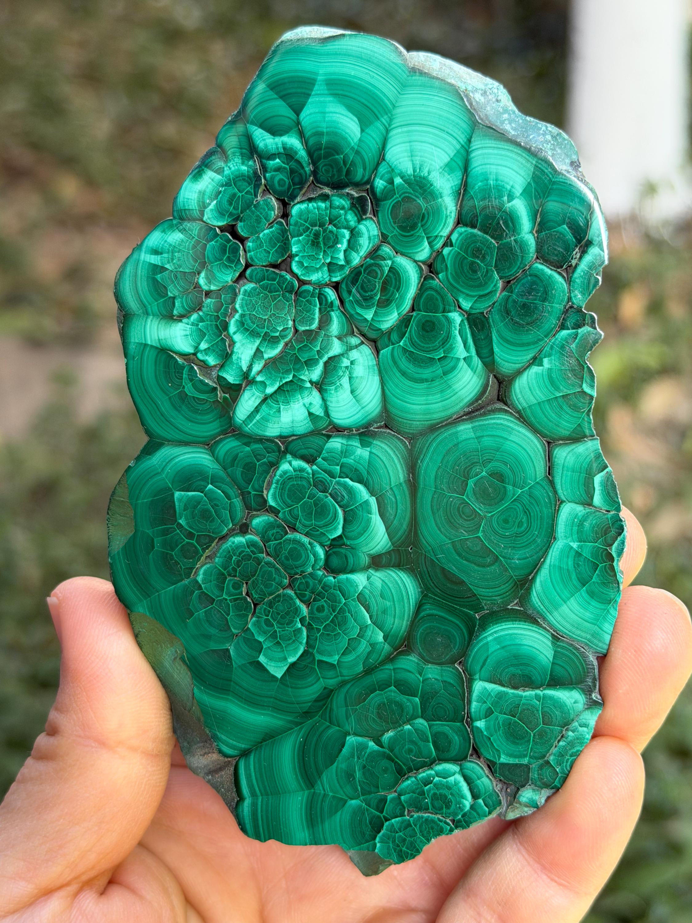 You Pick!best Malachite Slices -polished /healing Crystals/malachite ...
