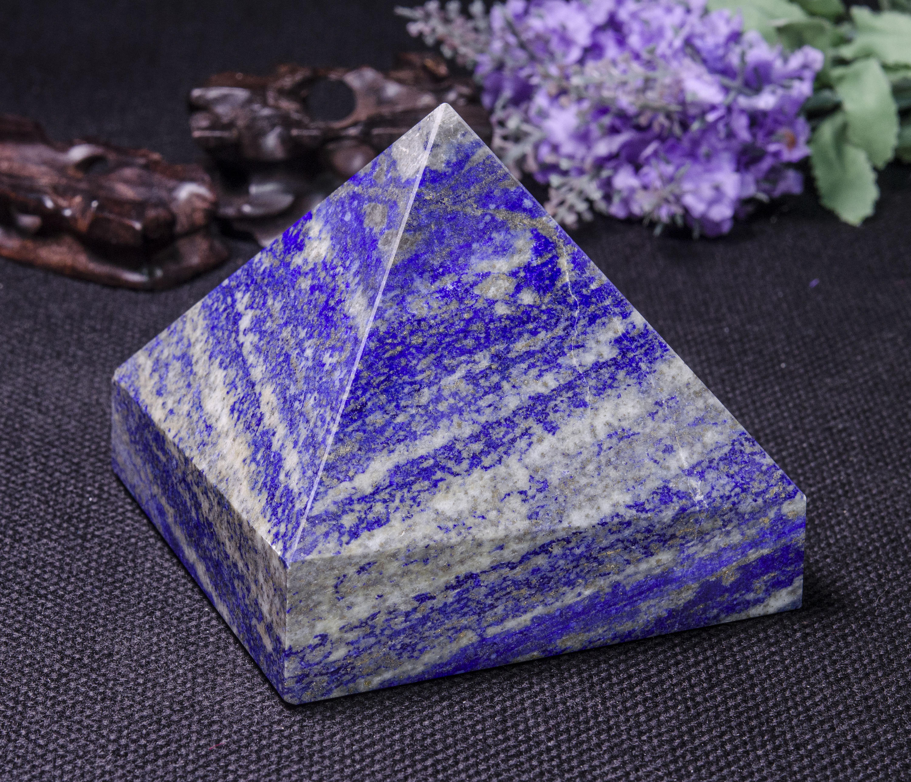 Lapis Lazuli Pyramid/ Lazuli Pyramid/ Lazuli Decoration/energy | Etsy