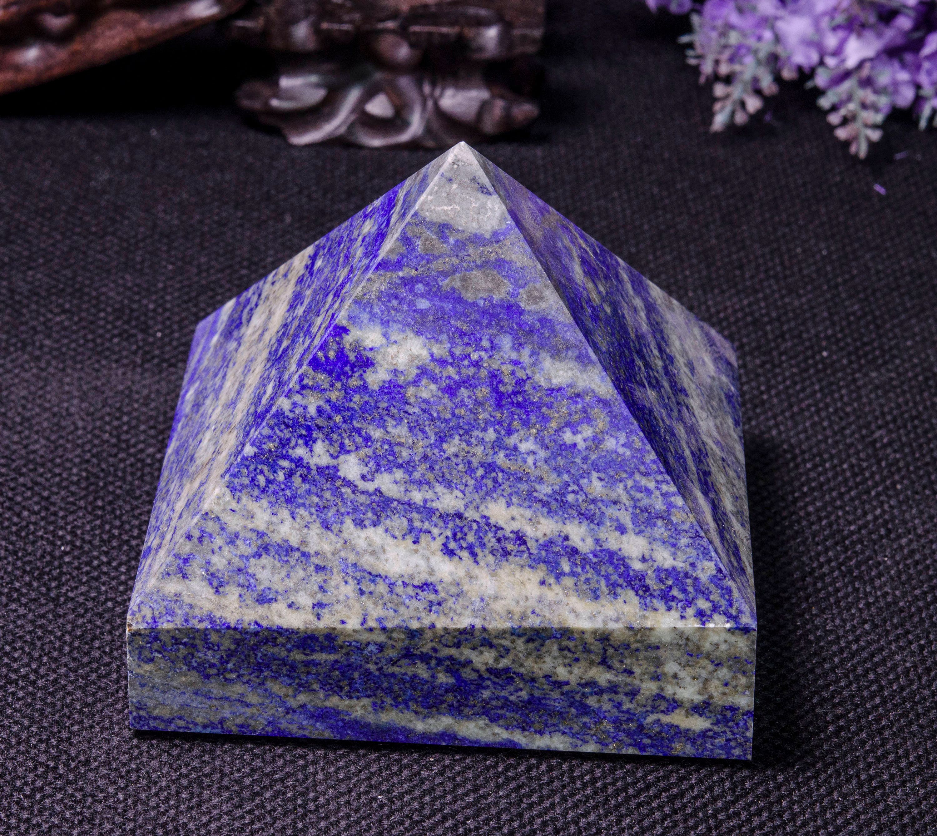 Lapis Lazuli Pyramid/ Lazuli Pyramid/ Lazuli Decoration/energy | Etsy