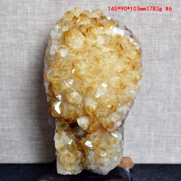 Citrine Geode - Etsy