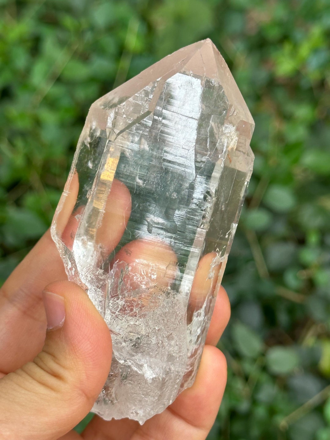 Natural Perfect Clear Himalayan Castle Quartz Crystal/mosaic Crystal ...