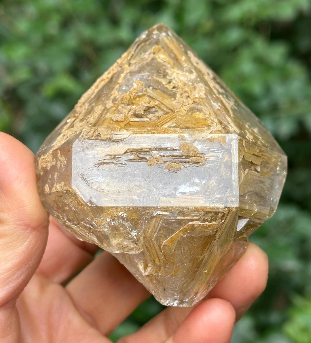 Rare Himalayan Herkimer Diamond Double Terminated Fenster Skeletal ...