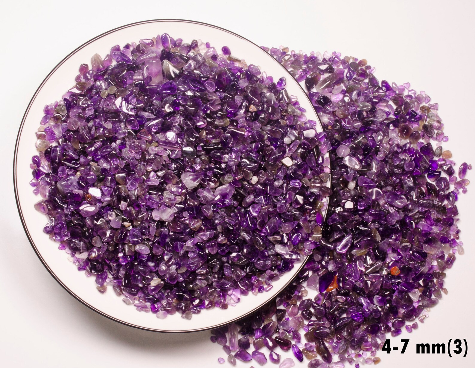 Bulk Sale Tiny Natural Amethyst Crystal Chip Stoneamethyst | Etsy