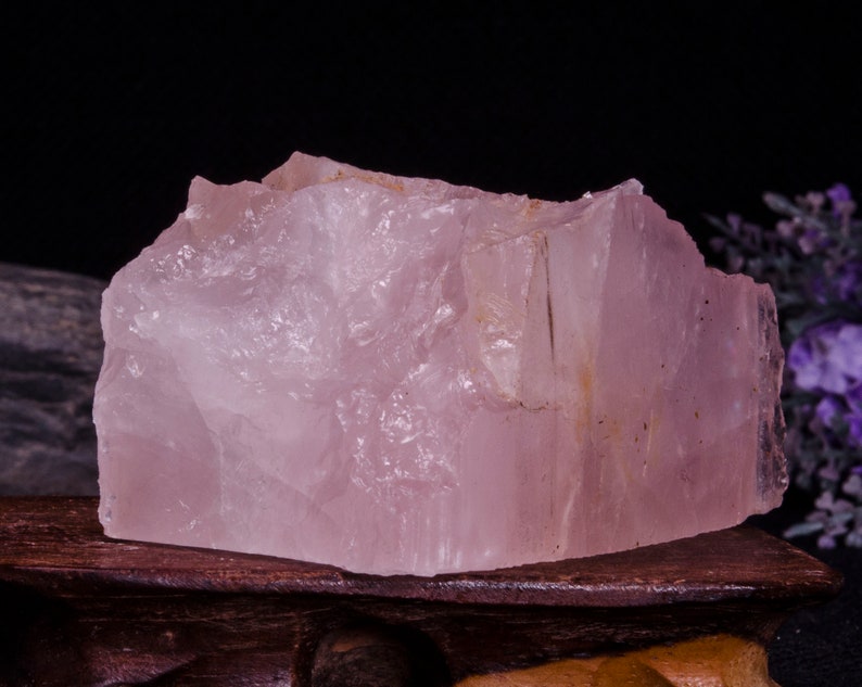 Natural Raw Rose Quartz Crystal Home Decor/loose Stone/rough - Etsy