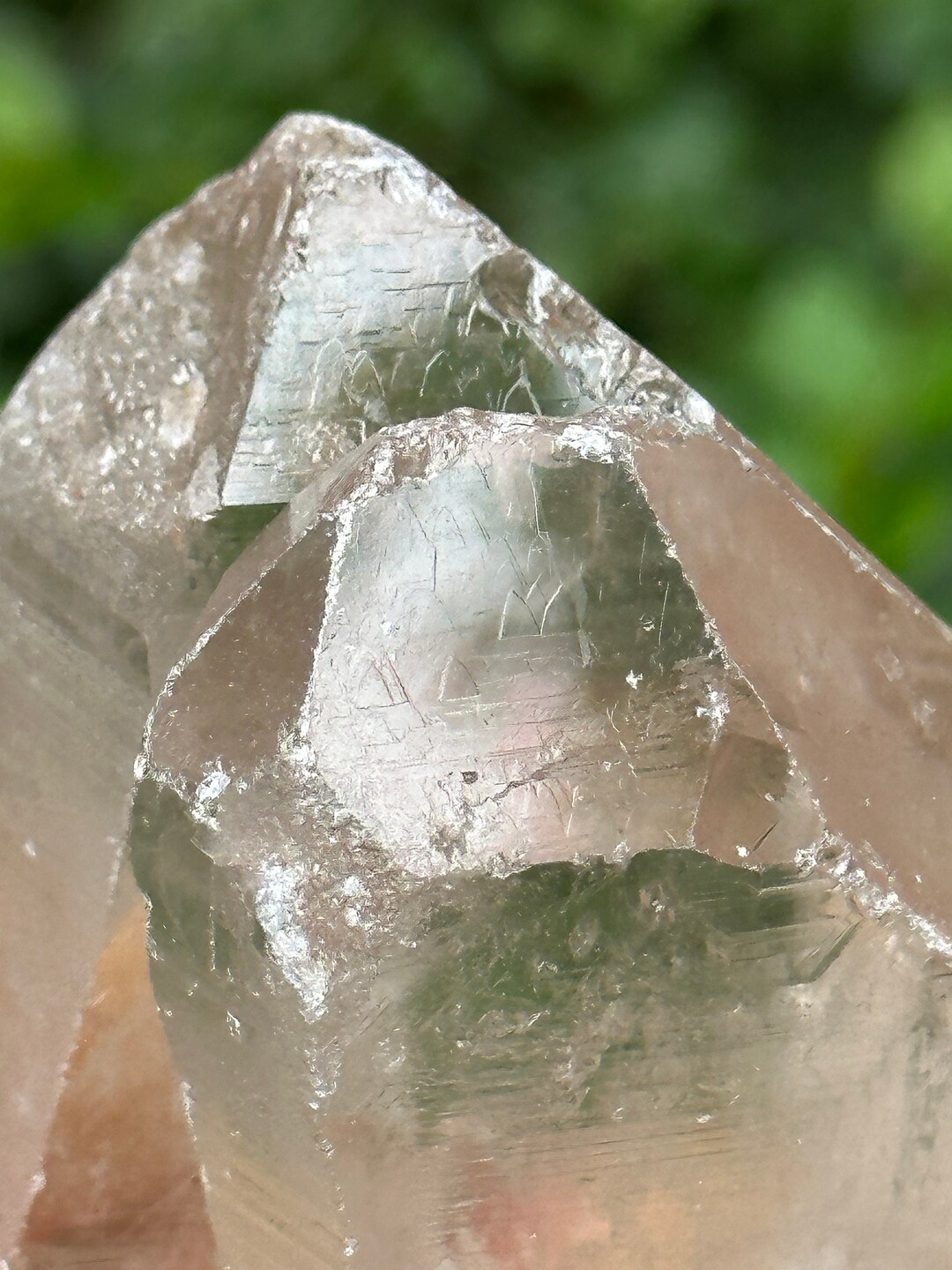 Shining Double Termintaed Tantric Twins Master Record-keeper Quartz ...