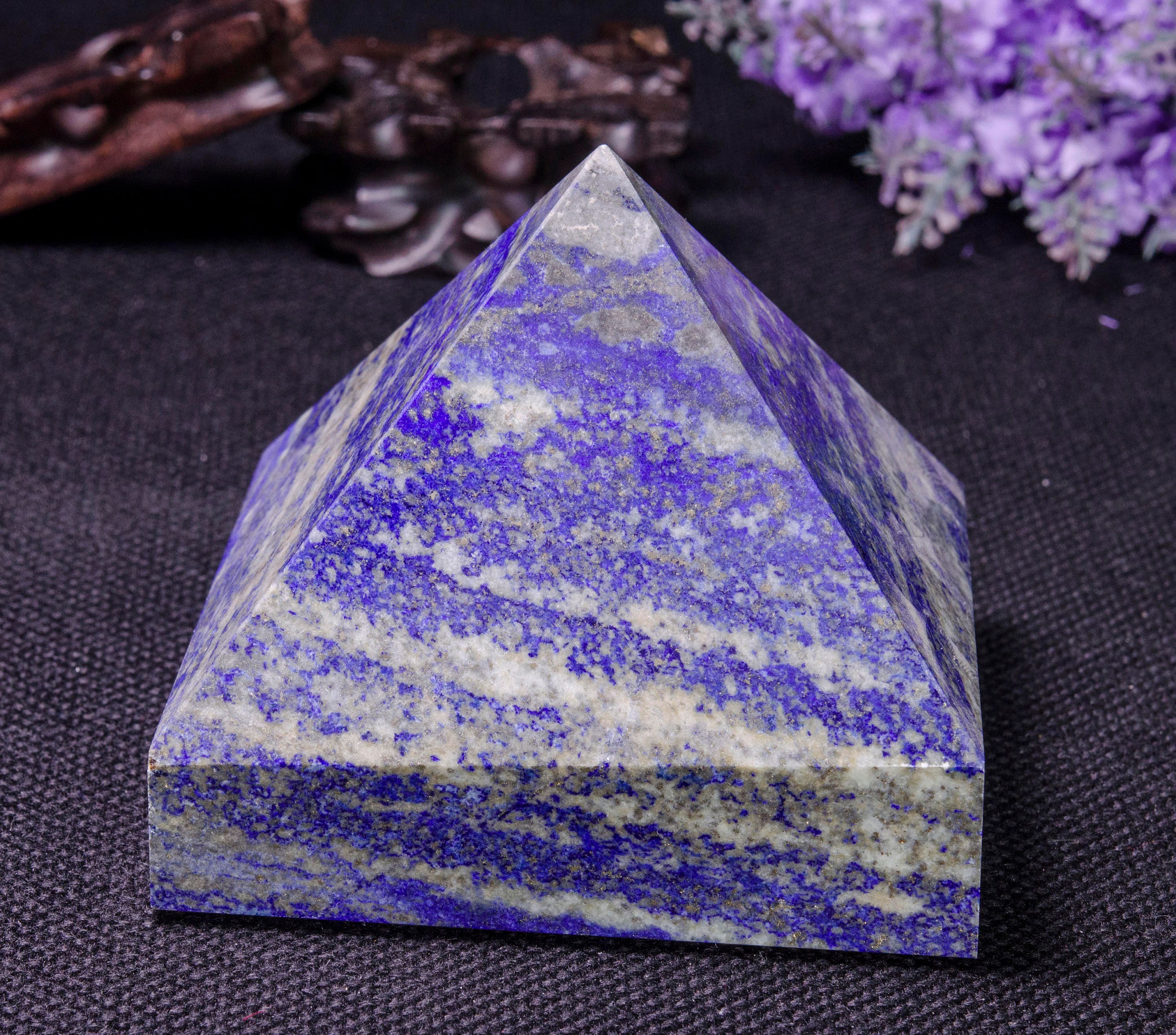 Lapis Lazuli Pyramid/ Lazuli Pyramid/ Lazuli Decoration/energy | Etsy