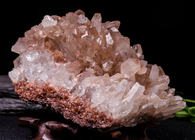 Yellow Crystal Quartz Cluster Stone/yellow Phantom Quartz - Etsy