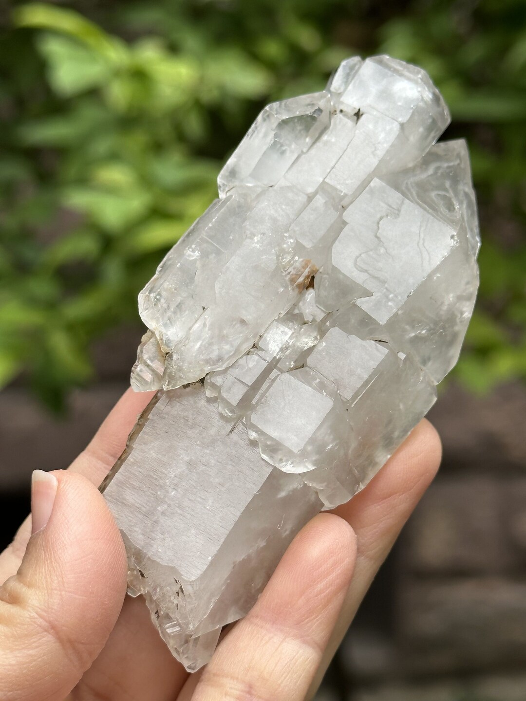 Himalayan Elestial Milk Quartz Crystal Point/self-healed - Etsy