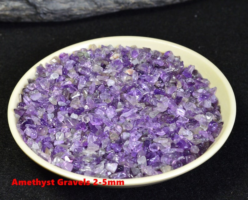 Bulk Sale Tiny Natural Amethyst Crystal Chip Stoneamethyst - Etsy