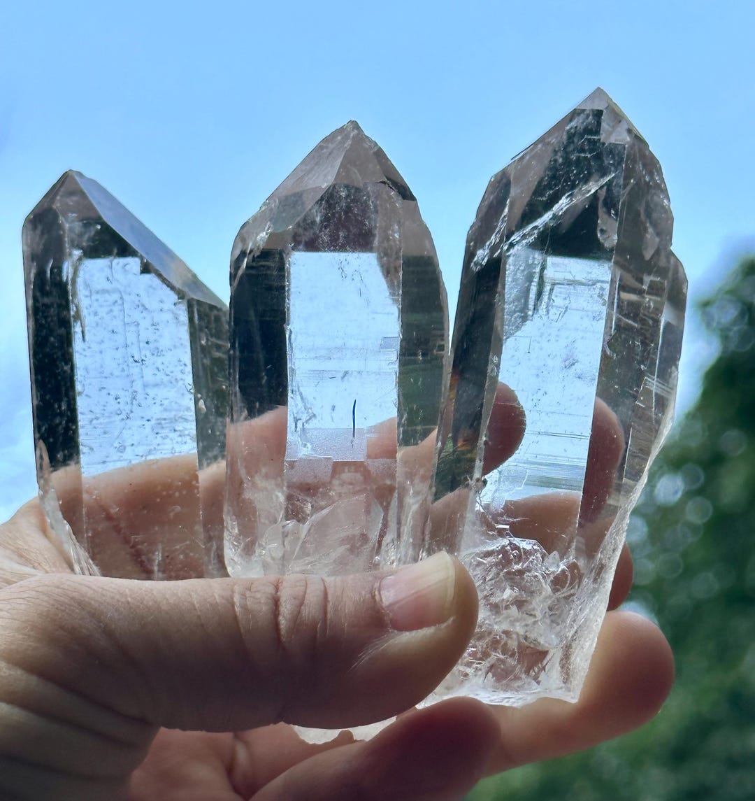You Pick! Perfect Clear Himalayan Quartz Solar Crystal for Meditation ...