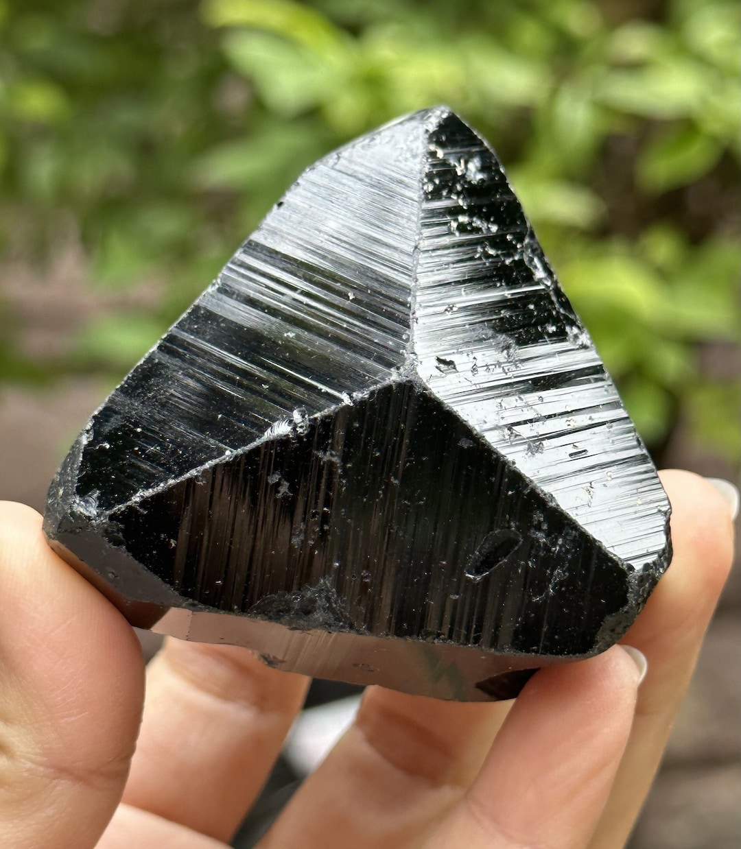 Best Black Schorl Tourmaline Specimen-unpolished/rare Black Tourmaline ...
