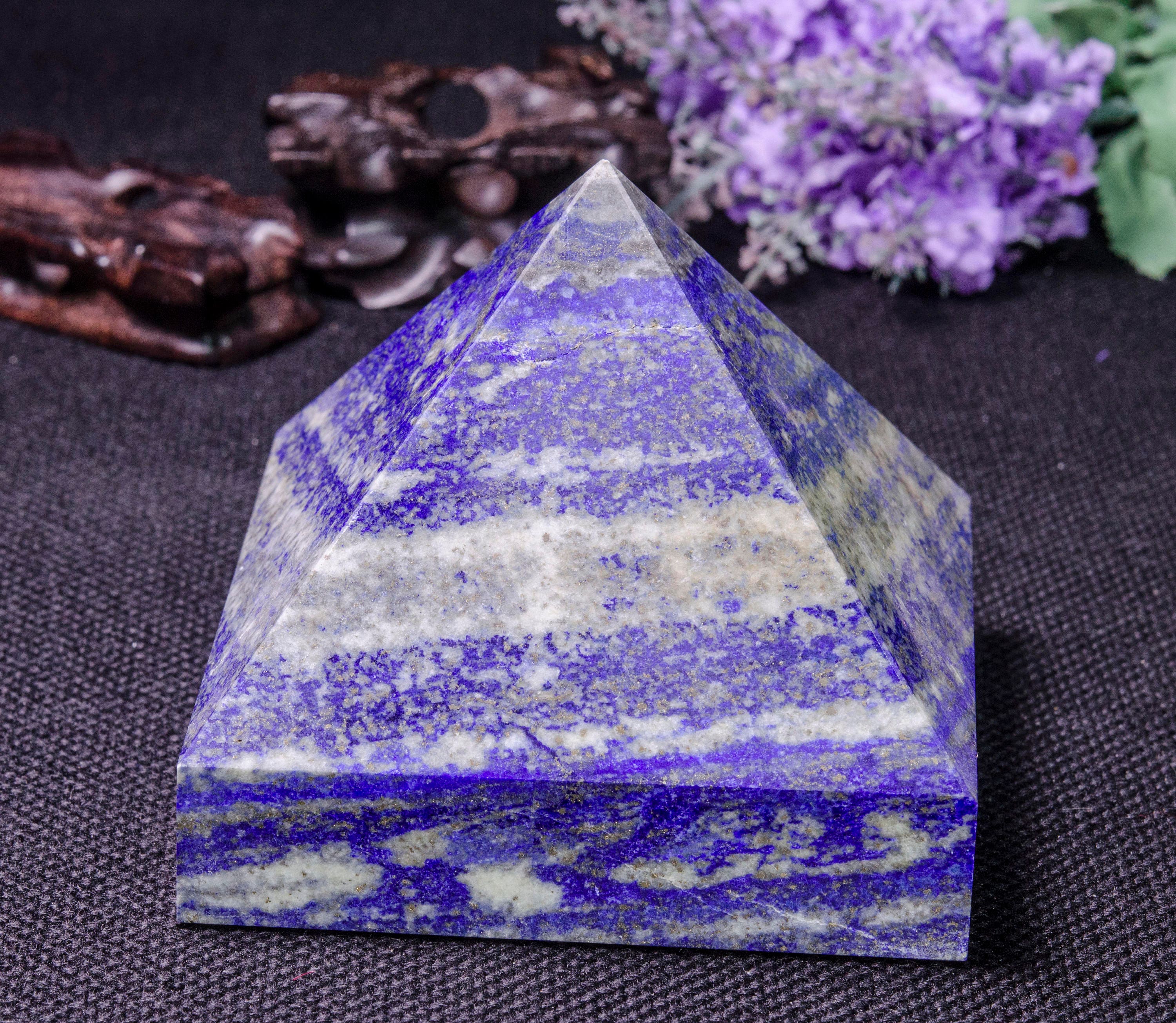 Lapis Lazuli Pyramid/ Lazuli Pyramid/ Lazuli Decoration/energy | Etsy
