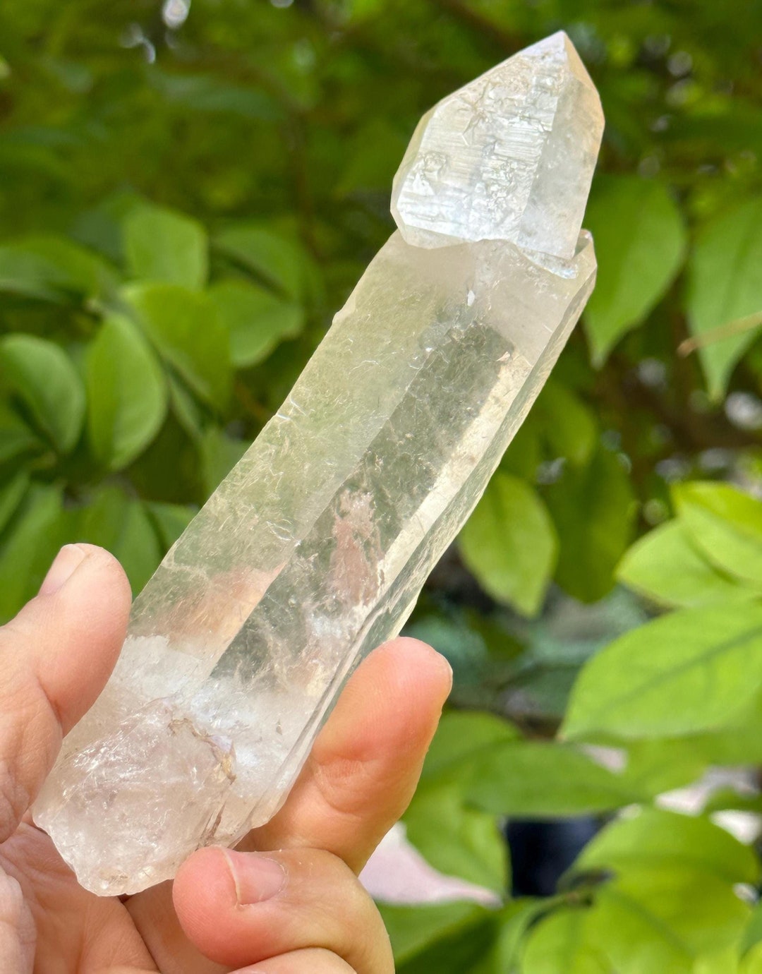 Himalayan Self Healed Quartz Laser Crystal Wand/energy/crystal Reiki ...
