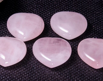 Polished Natural Rose Crystal Quartz Stonetumbled Rose - Etsy