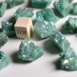 Small Size Plating Color Crystal Cluster/shining Crystal Cluster/pretty ...