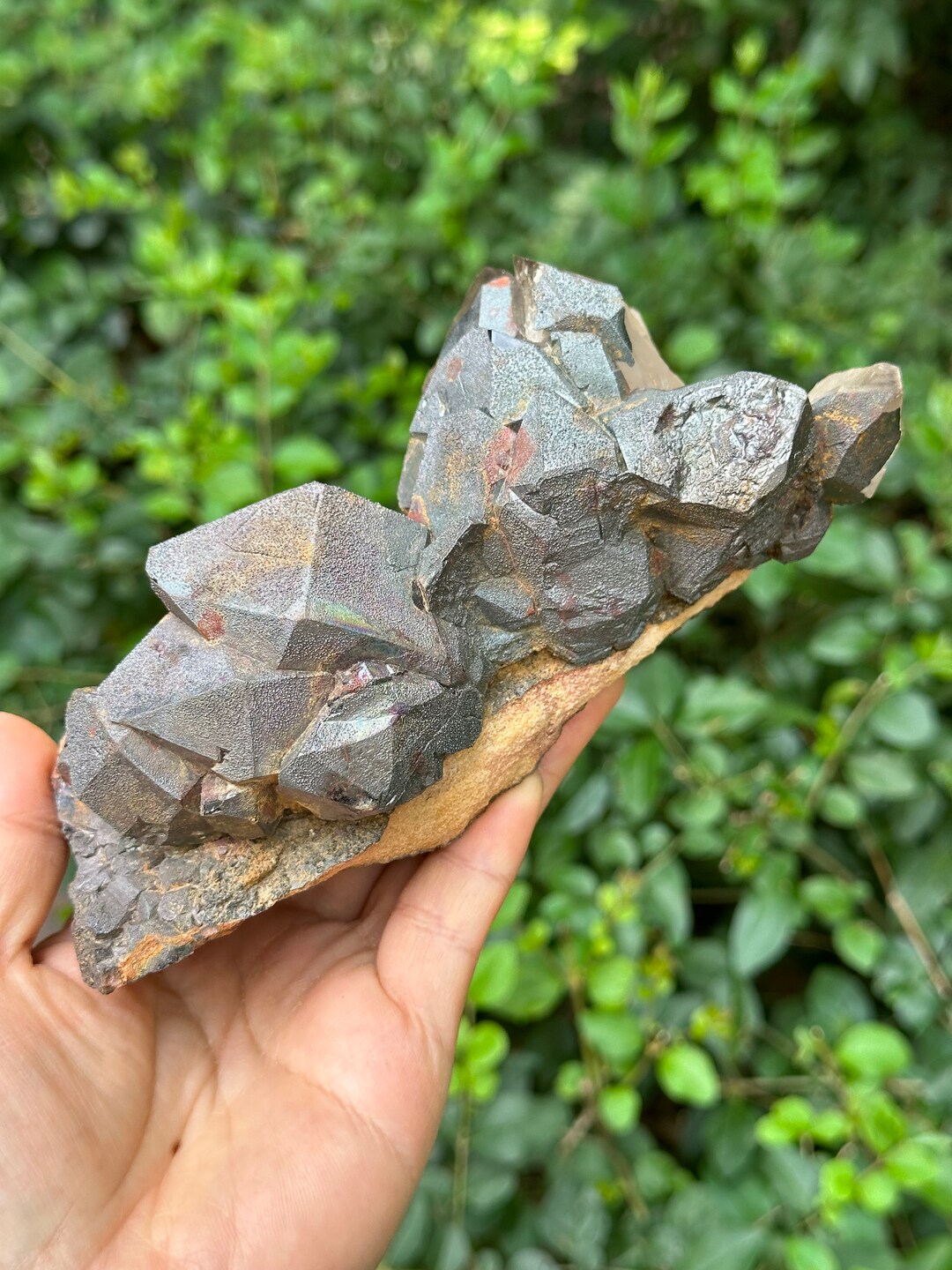 Natural Himalayan Silver Old-mined Herkimer Double Terminated Quartz ...