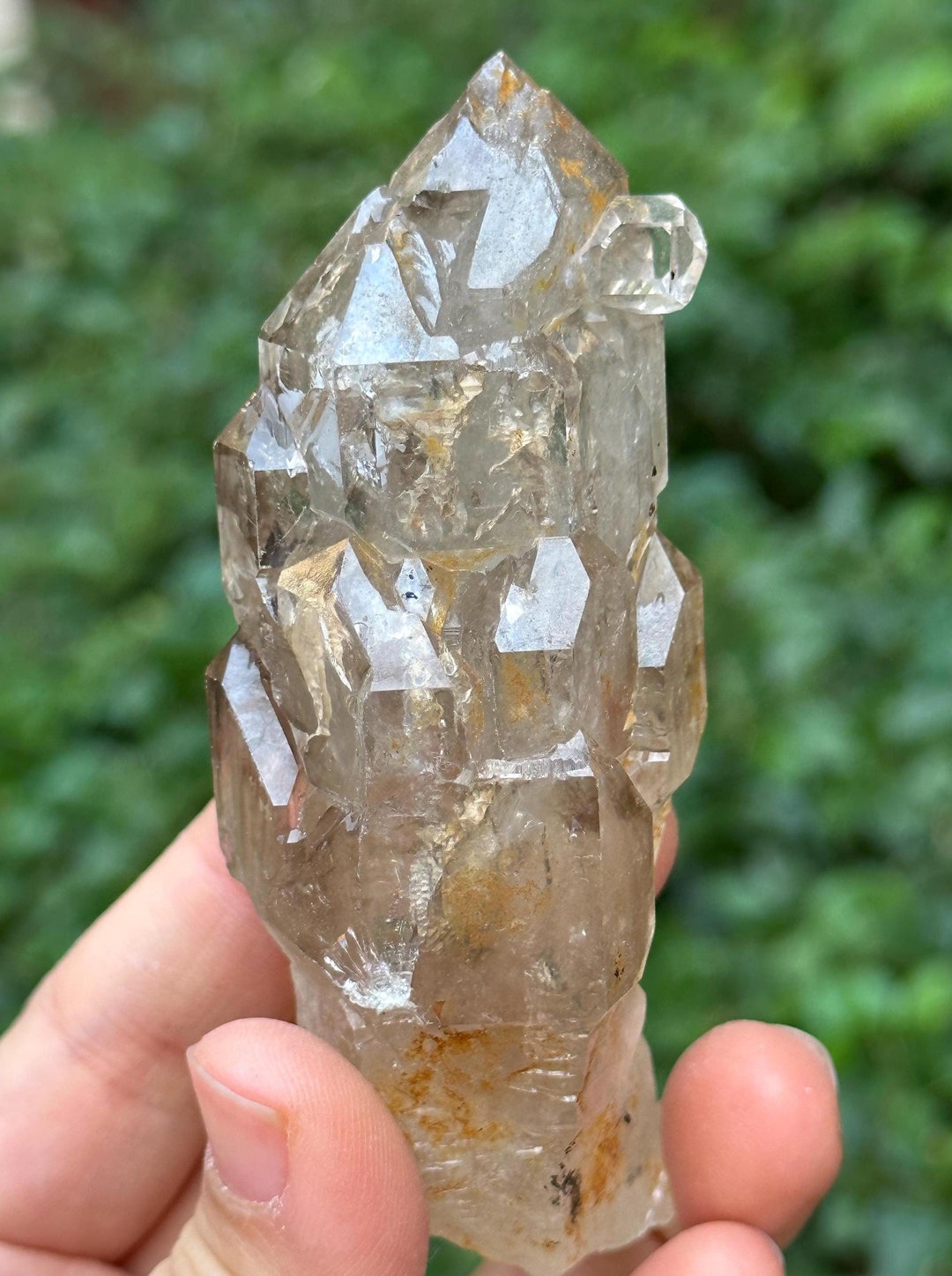 Rare 100% Natural Elestial Scepter Citrine Quartz Castle Crystal/temple ...