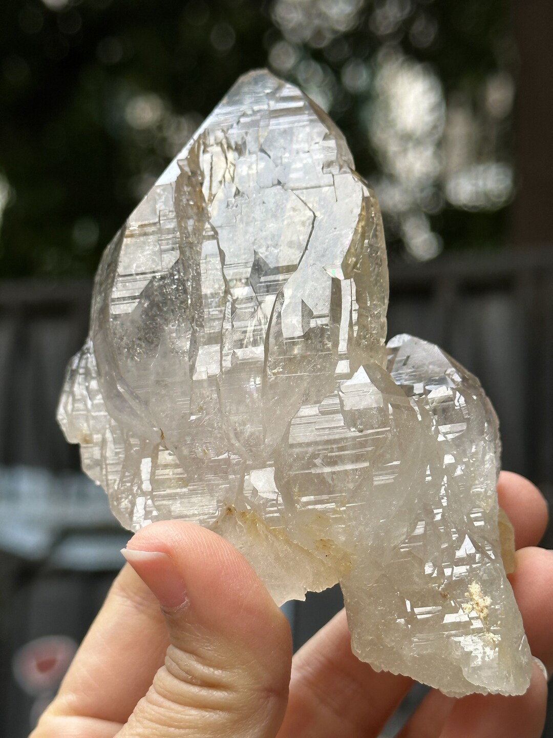 Himalayan Glass Skin Castle Quartz Crystal/clear Record-keeper - Etsy