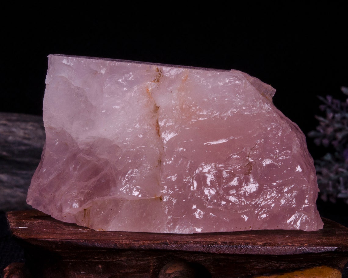 Natural Raw Rose Quartz Crystal Home Decor/loose Stone/rough - Etsy