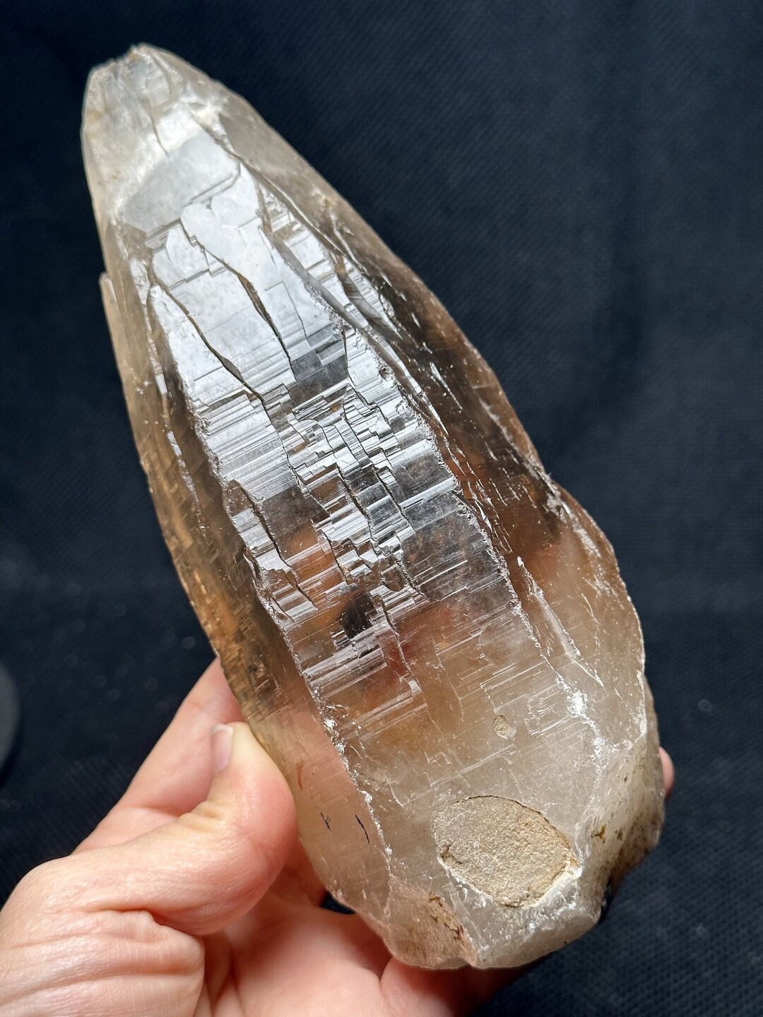 Best Clear Elestial Smoky Laser Quartz Crystal Point Glass - Etsy