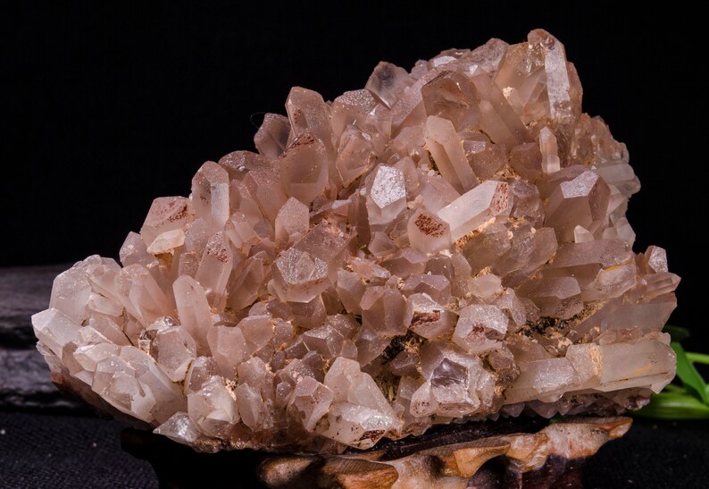 Yellow Crystal Quartz Cluster Stone/yellow Phantom Quartz - Etsy