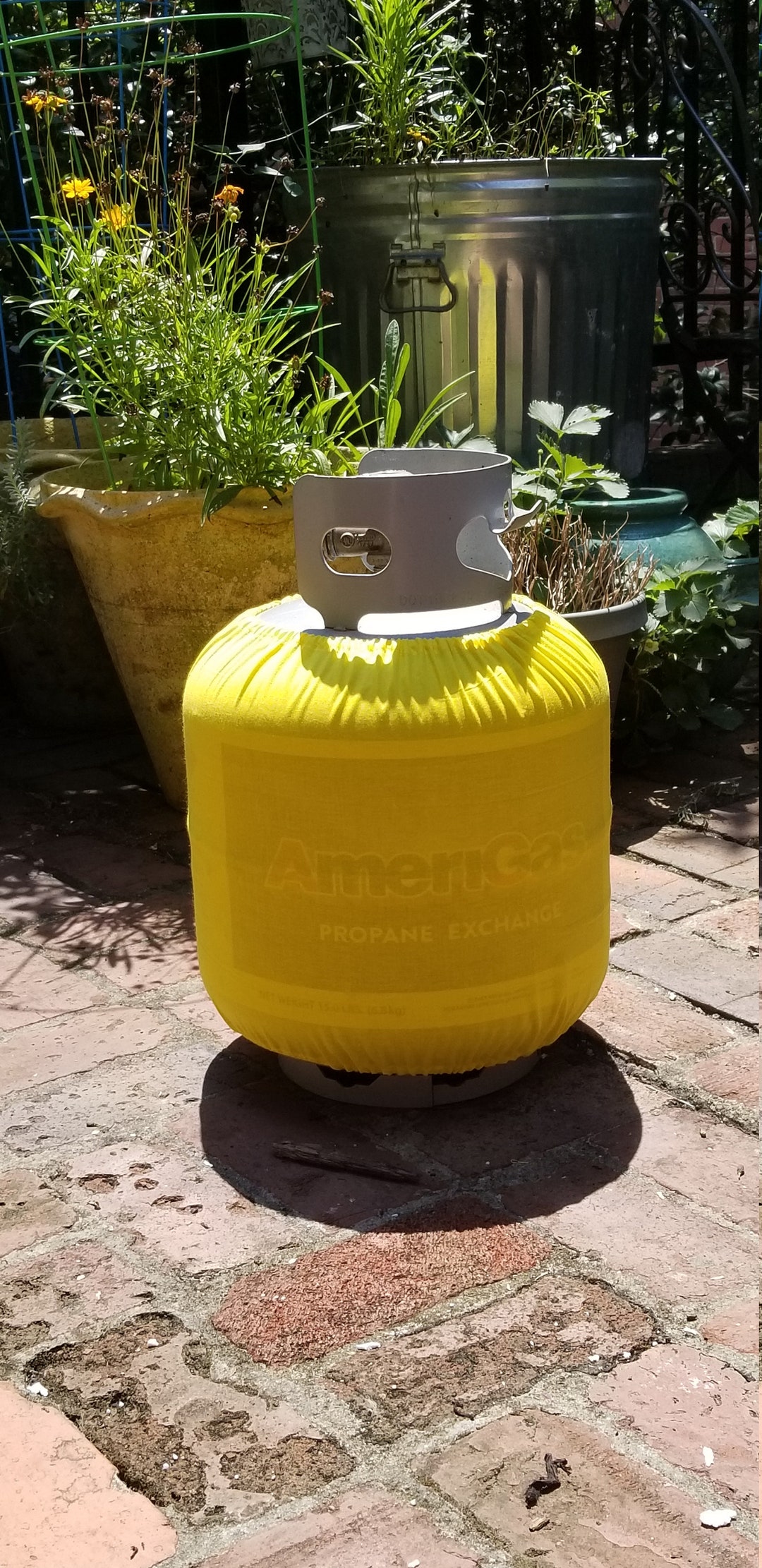 Bright Yellow Propane Tank Cover - Etsy