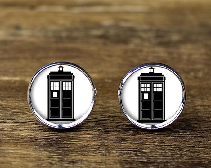 Tardis Cufflinks - Doctor Who's Transportation - Purchase With Doctor ...