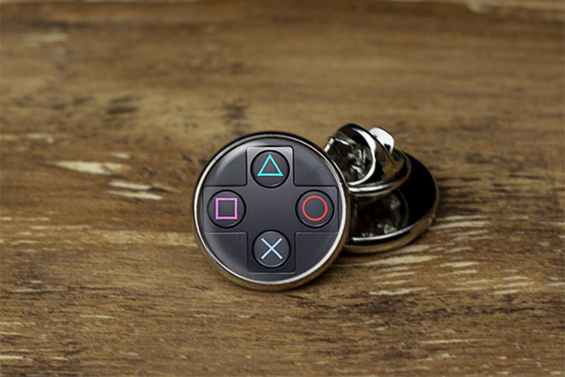 Video Game Controller Lapel Pin Game Controller Lapel Pin | Etsy