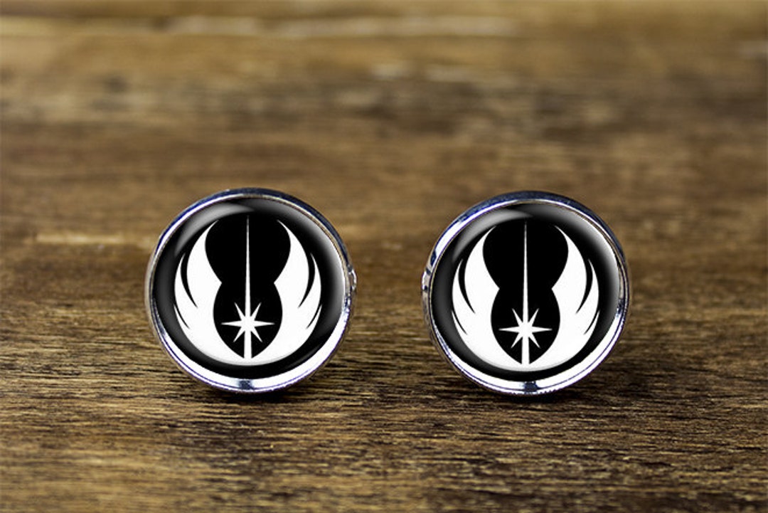 Jedi Knight Cufflinks, Star Wars Jedi Cufflinks, Jedi Jewelry - Etsy