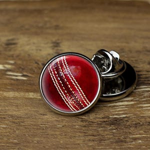 Cricket Ball Lapel Pin, Cricket Ball Tie Tack, Cricket Ball Tie Pin ...