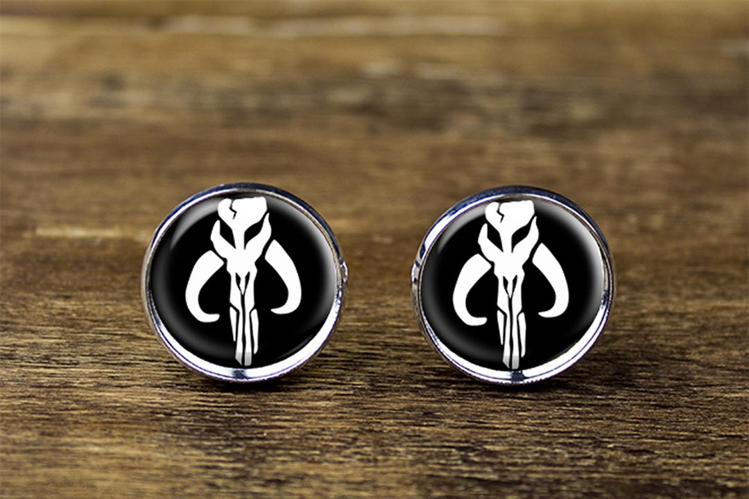 Mandalorian Cufflinks, Mandalorian Jewelry - Etsy