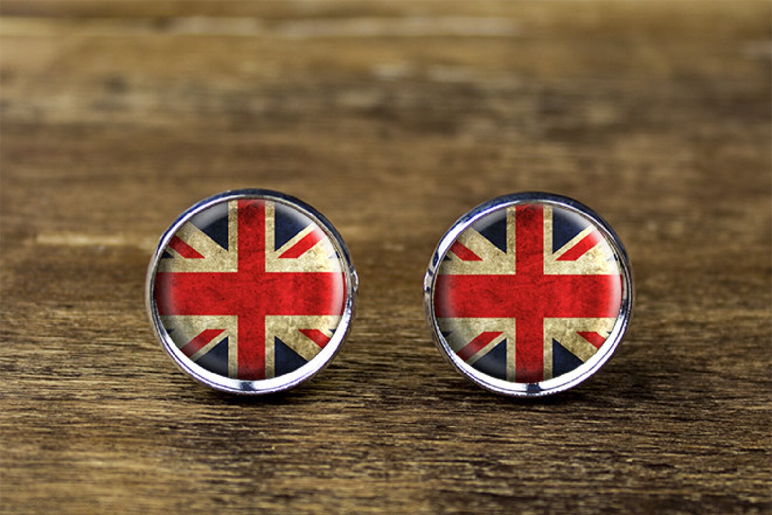 British Flag Cufflinks Union Jack Cufflinks English Flag - Etsy