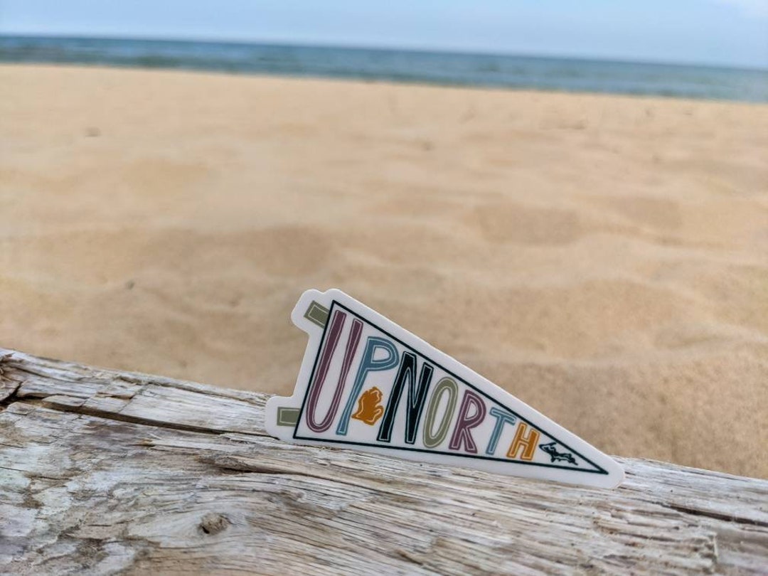 Michigan Sticker Vinyl State Sticker up North Sticker - Etsy