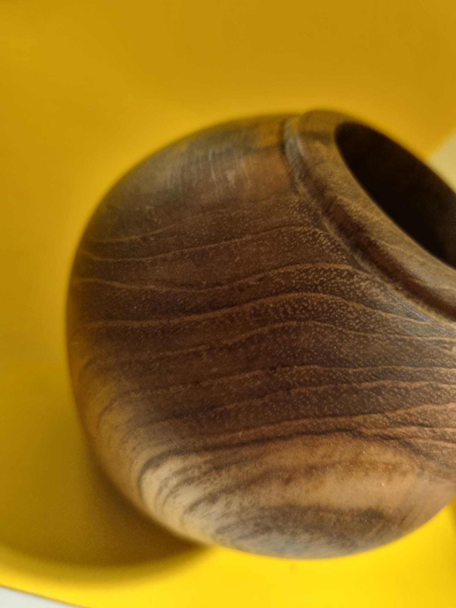 Woodturned Laburnum Rustic Decorative Ornamental Gift Turned Wood ...