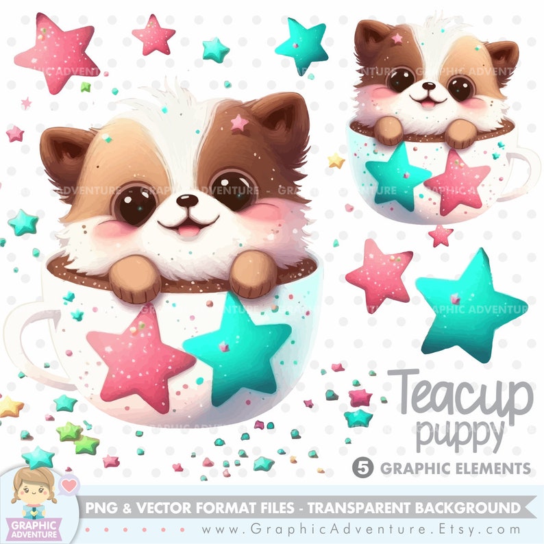 Dog Clipart Vector Puppy Vector Puppy PNG Cute Dog Clipart - Etsy